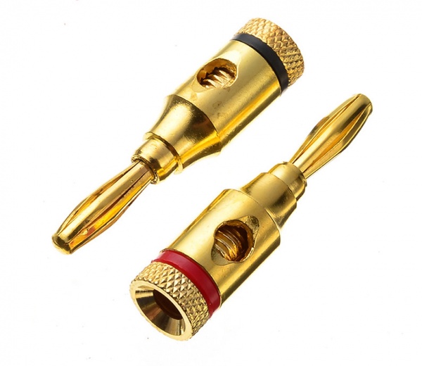 Banana and Spade Connectors - HIFI ConneXions